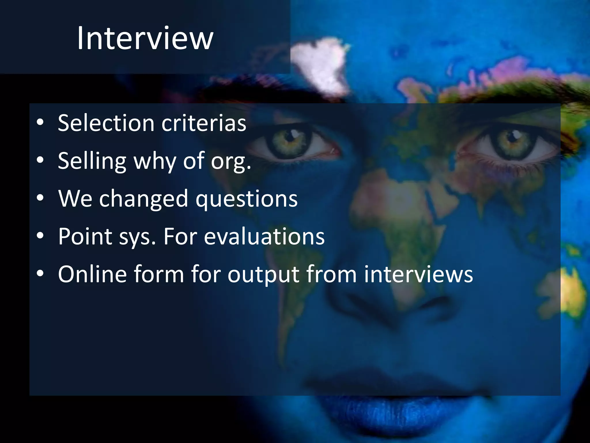 GCDP selection process | PPT