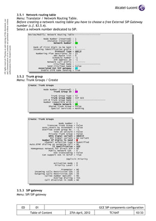 Gce sip-components-configuration | PDF