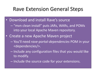 GCE11 Apache Rave Presentation | PPTX | Web Development | Internet