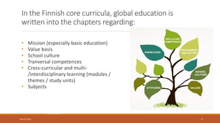 Global Citizenship Education in the Core Curricula in Finland | PDF