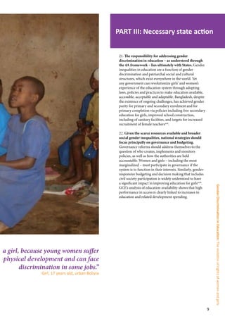 Gender Discrimination in Education: The Violation of Rights of Women ...