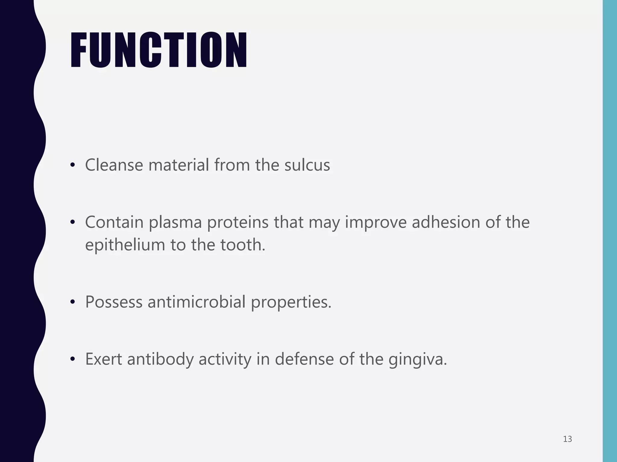 Gingival crevicular Fluid | PPTX