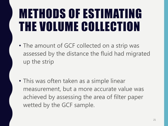 Gingival crevicular Fluid | PPTX | Dental Health | Diseases and Conditions