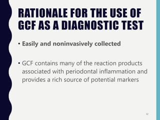 Gingival crevicular Fluid | PPTX
