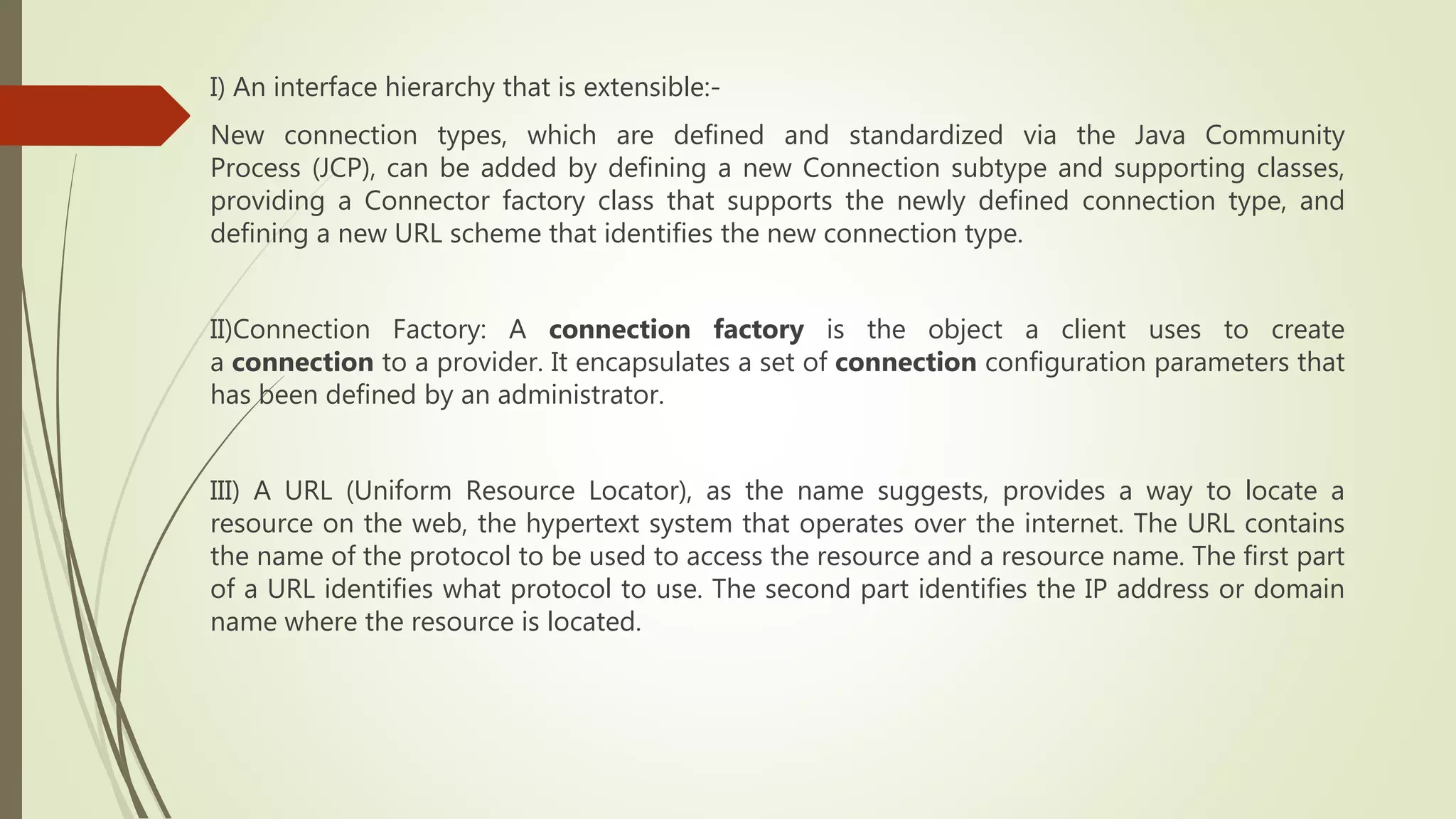 Generic Connection Framework | PPTX
