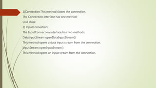 Generic Connection Framework | PPTX