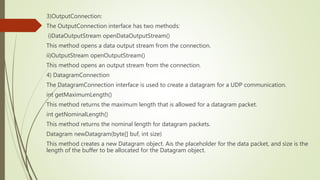 Generic Connection Framework | PPTX