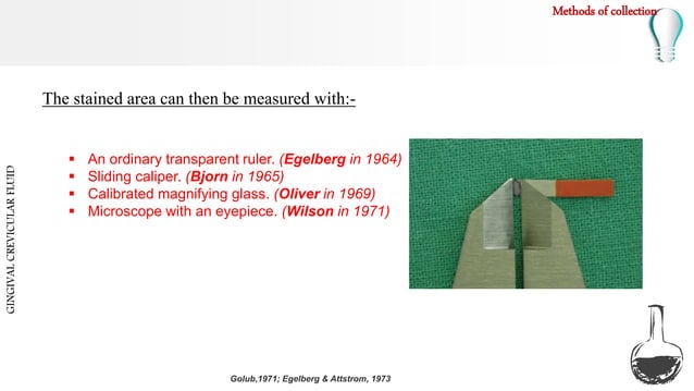 Gingival Crevicular Fluid (GCF/ Sulcular Fluid) | PPTX