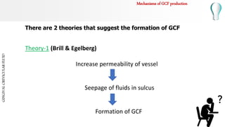 Gingival Crevicular Fluid (GCF/ Sulcular Fluid) | PPTX