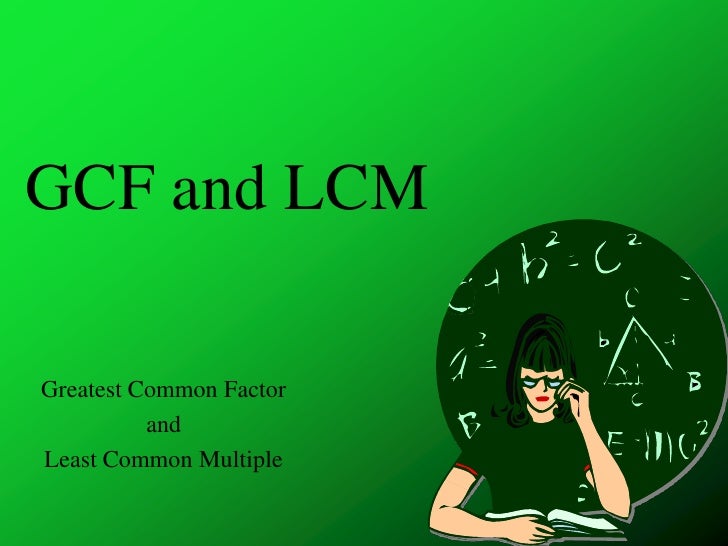 gcf-and-lcm
