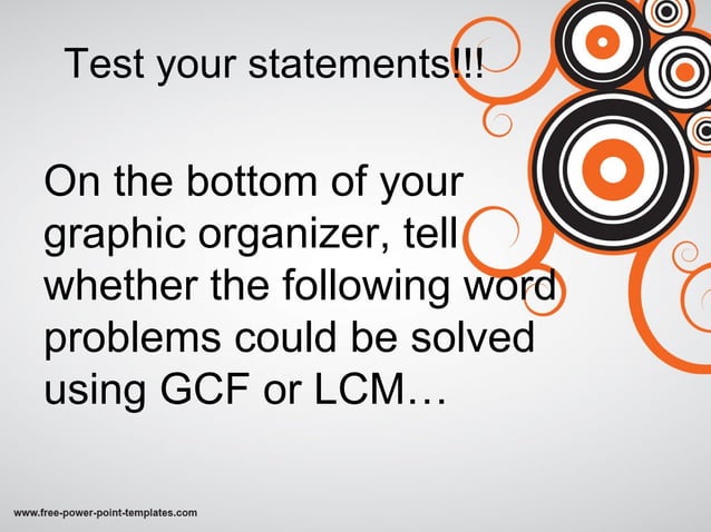 Gcf and lcm | PPT