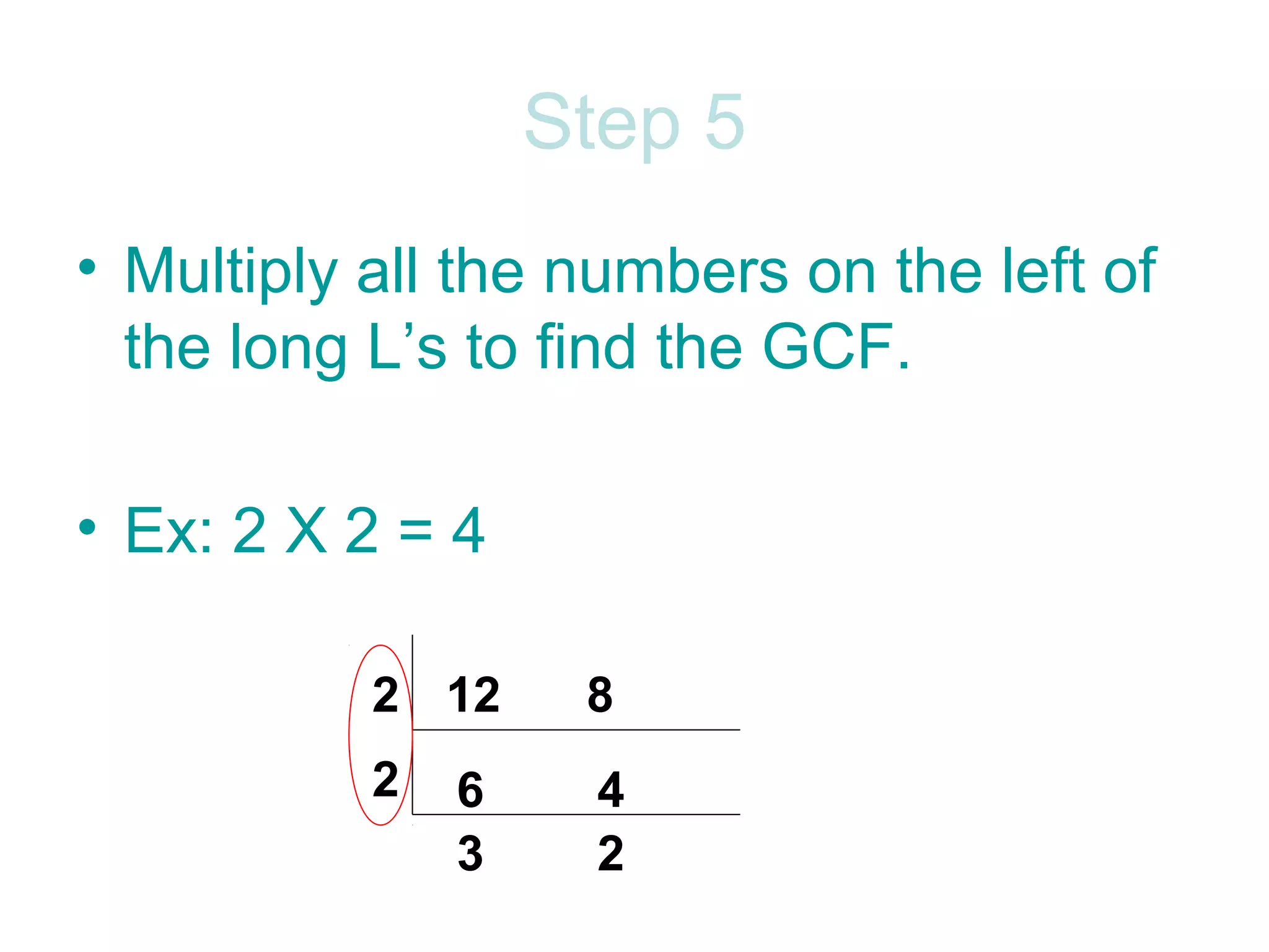 Gcf and lcm 1 | PPT