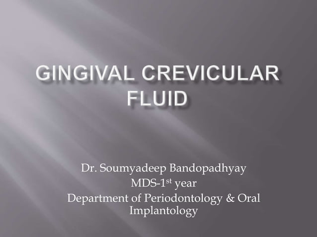 Gcf as diagnostic aid | PPTX | Dental Health | Diseases and Conditions