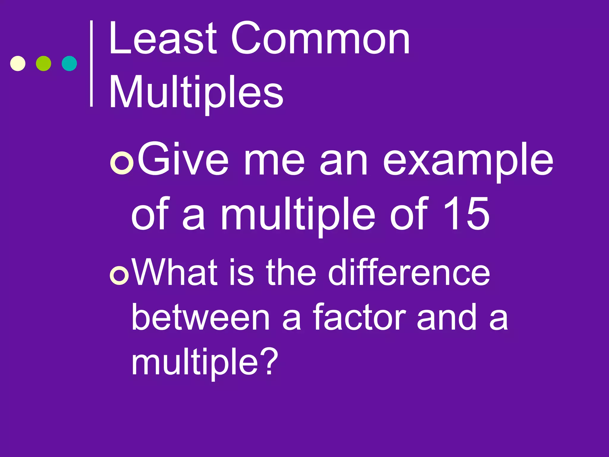 Gcf+lcm+word+problems powerpoint | PPT