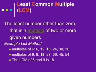 Gcf+lcm+word+problems powerpoint | PPT