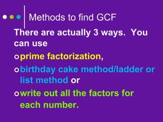 Gcf+lcm+word+problems powerpoint | PPT