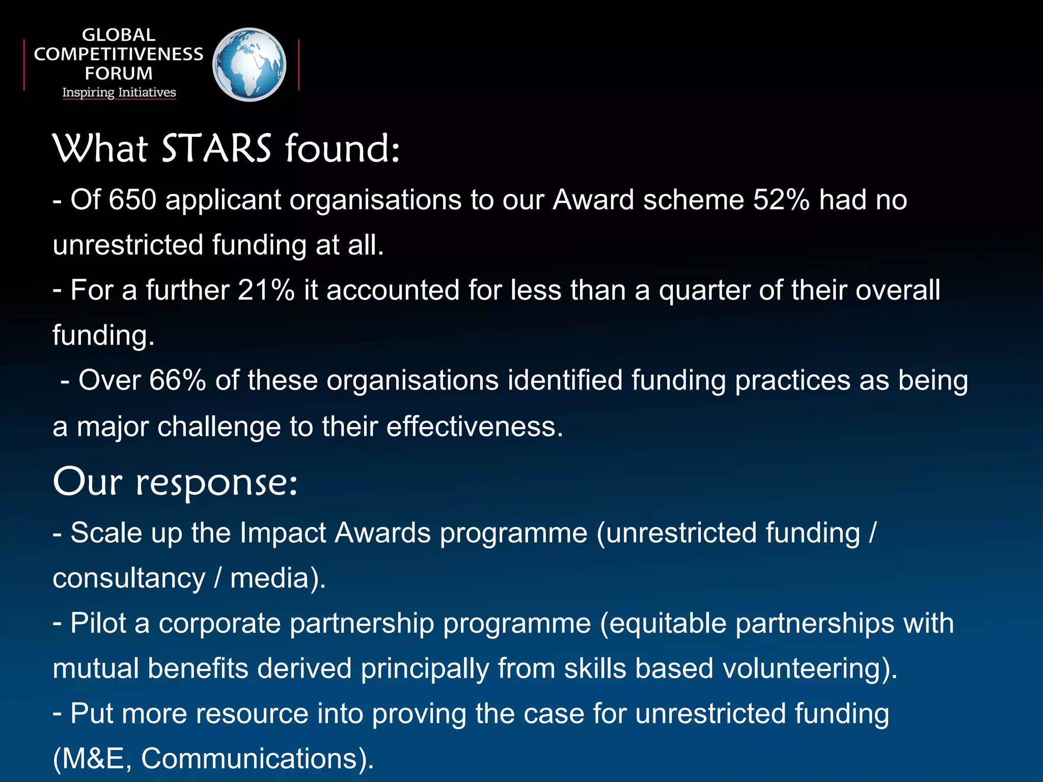 Julian Gore-Booth presentation GCF2012 | PPT