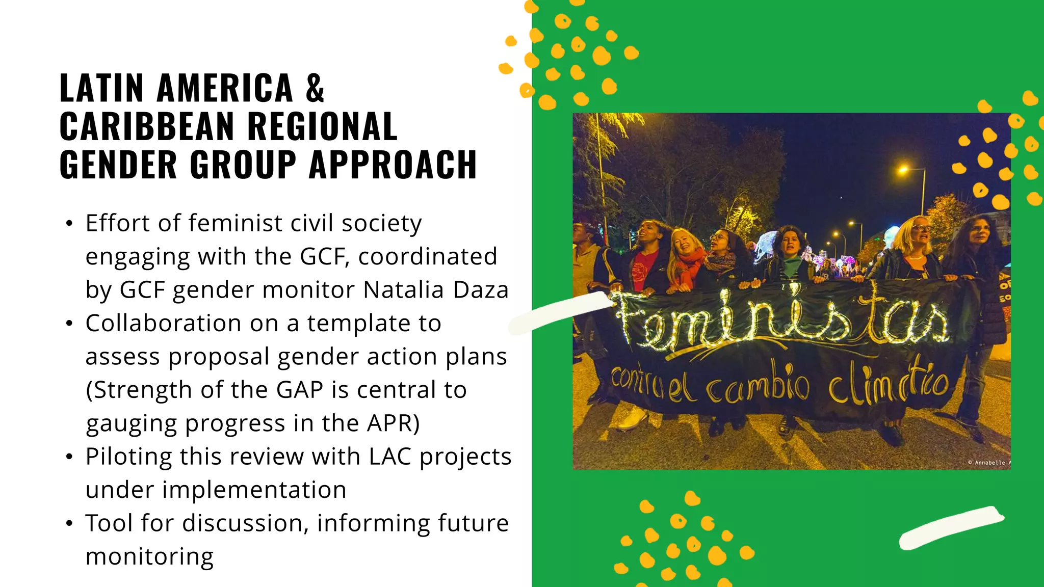 Gender Action Plans: Assessing their implementation | PPTX