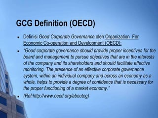 Gcg definition | PPTX