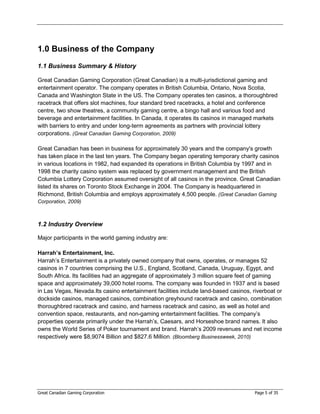 GCG Gaming Business Plan | PDF