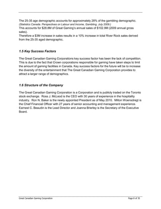 GCG Gaming Business Plan | PDF