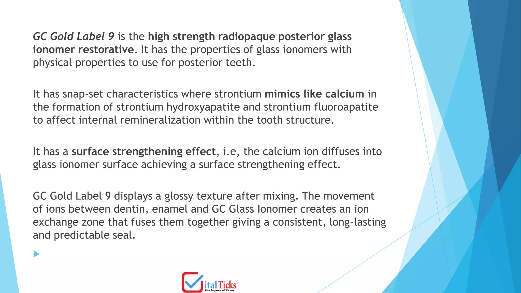Gc gold label 9 | PPTX