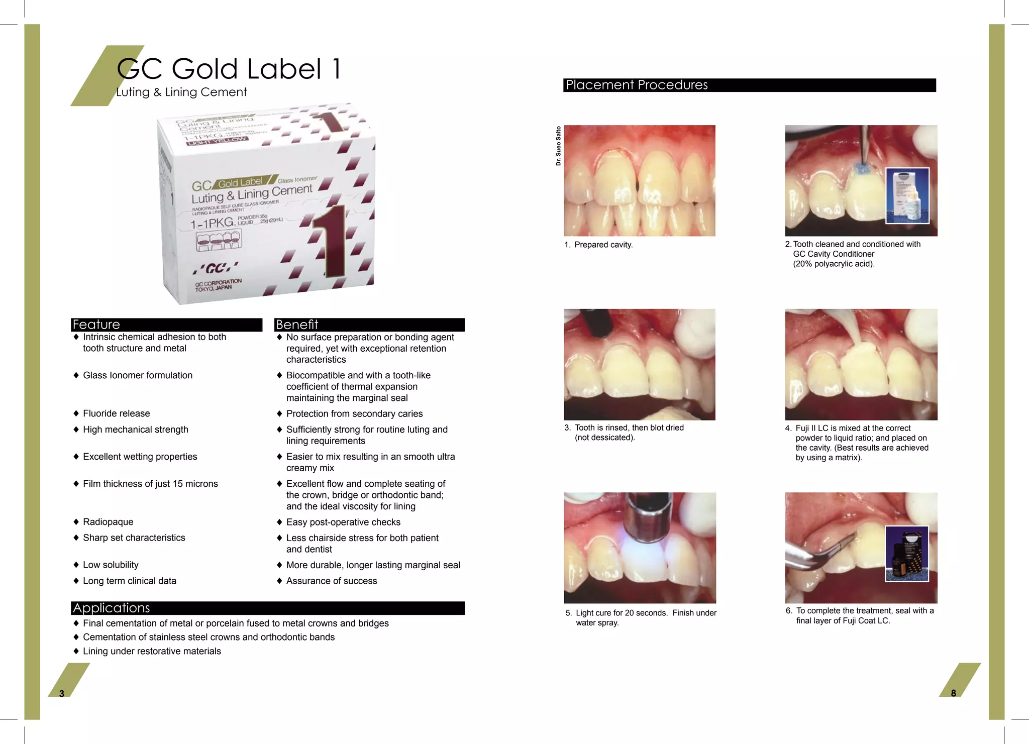 Gc Gold Label 9 Posterior Restorative - Gc India Dental | PPT
