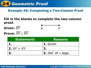 Geometric Proof Pre-IGSE material midschool | PPT