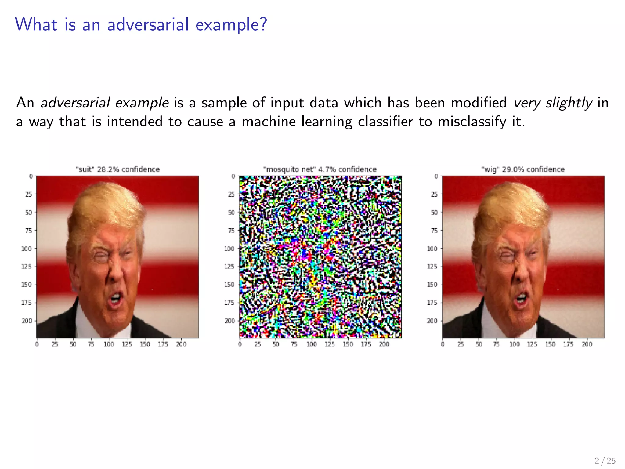 Adversarial examples in deep learning (Gregory Chatel) | PDF | Computing | Technology & Computing
