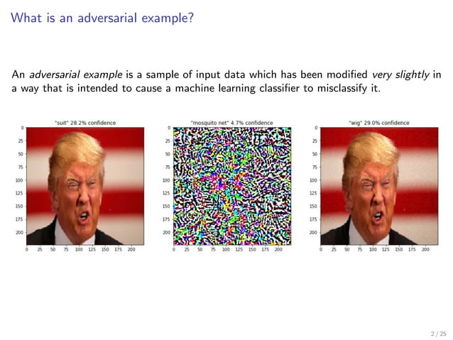 Adversarial examples in deep learning (Gregory Chatel) | PDF | Computing | Technology & Computing