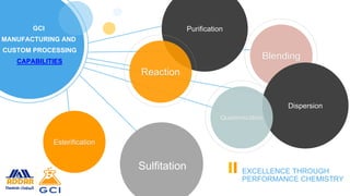 Gci & acc profile updated 2 2020 (1) | PPTX | Manufacturing Industry ...
