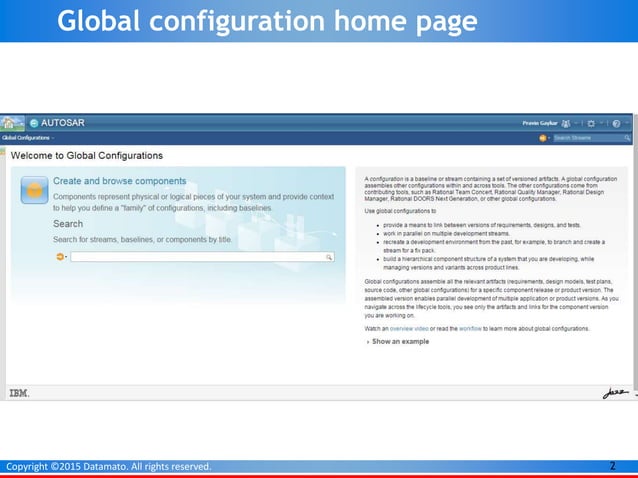 IBM Rational Global Configuration Management. | PPTX