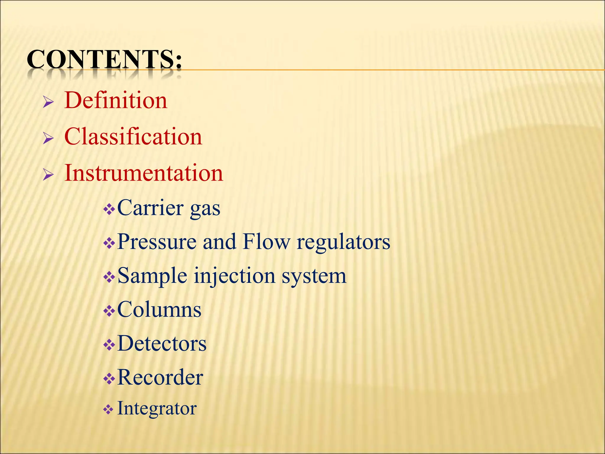 GC introduction and instrumentation part | PPT
