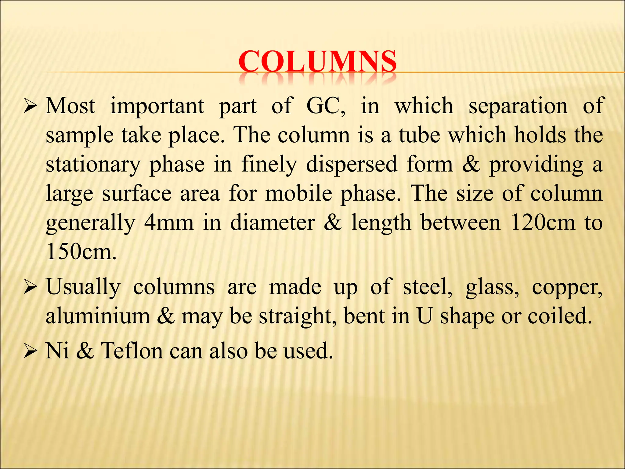 GC introduction and instrumentation part | PPT