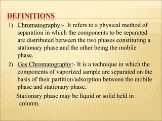GC introduction and instrumentation part | PPT