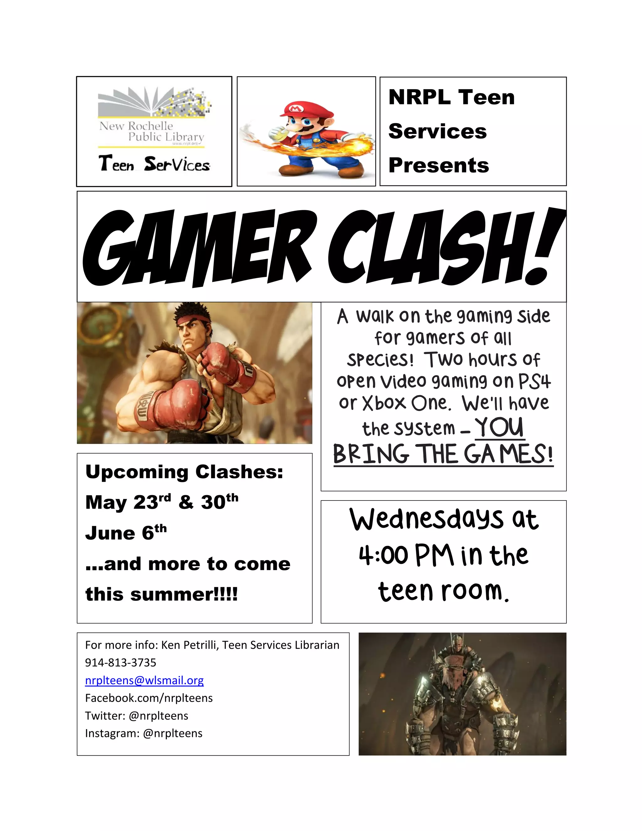 Gamer Clash Flyer 2018 | PDF