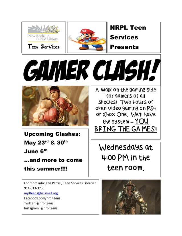 Gamer Clash Flyer 2018 | PDF