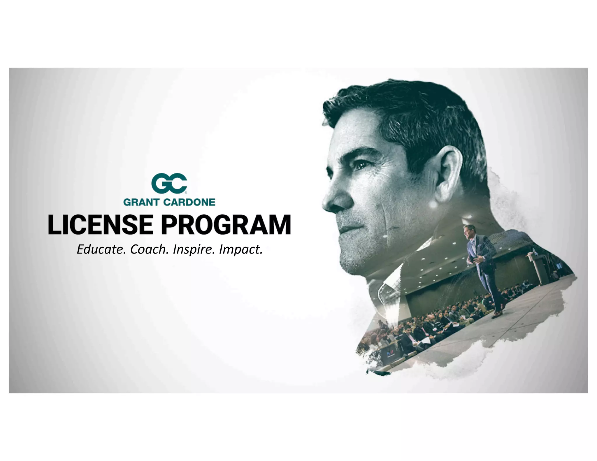 Grant Cardone Licence Program | PDF