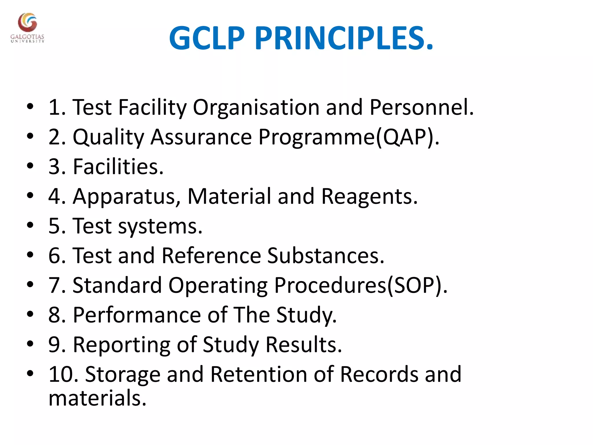 Good clinical laboratory practices | PPTX