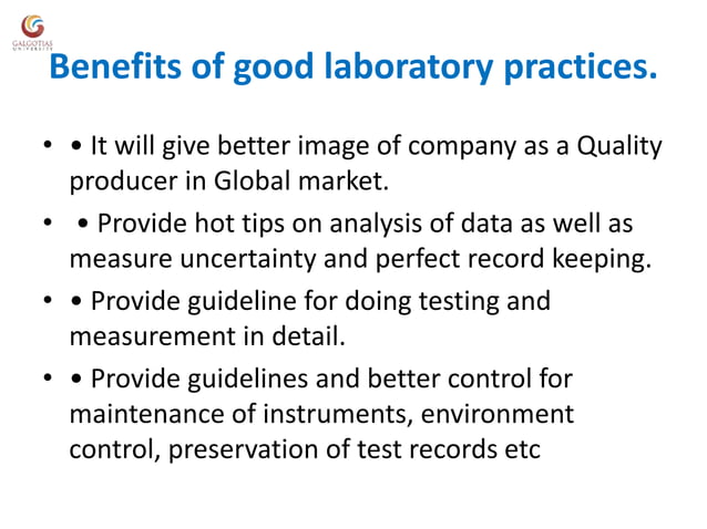 Good clinical laboratory practices | PPT