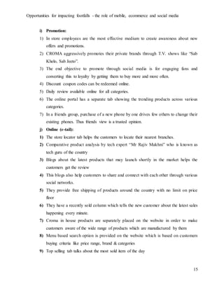 Croma - Analysis | DOCX