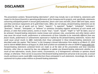 Corporate Presentation - Silver and Gold Summit | PPT