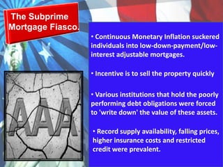 Recession 2008 : Comparison with The Great Depression | PPTX