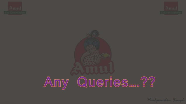 GCMMF ( Gujarat Co-operative Milk Marketing Federation Limited )