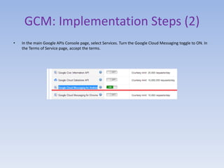 Gcm presentation | PPT