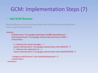 Gcm presentation | PPT
