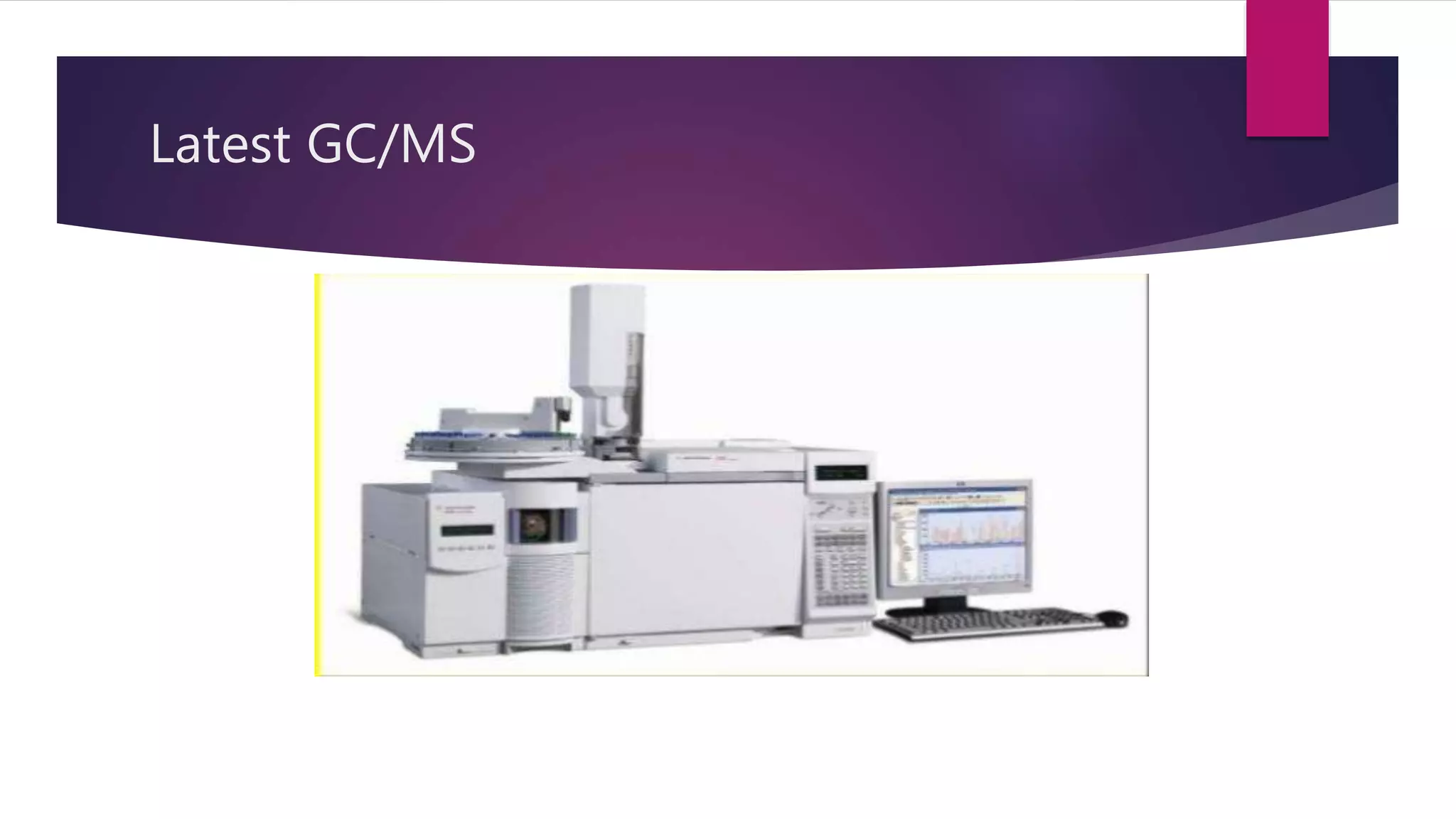 GCMS Gas Chromatography–Mass Spectrometry | PPTX