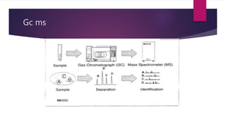 GCMS Gas Chromatography–Mass Spectrometry | PPTX
