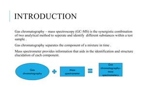 GAS CHROMATOGRAPHY----MASS SPECTROMETERY | PDF