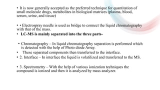 GC -MS/MS and LC MS/MS | PDF